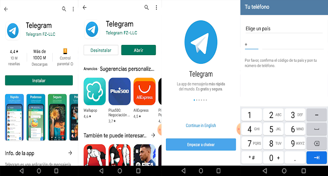 Cómo instalar Telegram en Android - 👉 Tutoriales de Android, Java, MySQL y WordPress | Reseñas ...