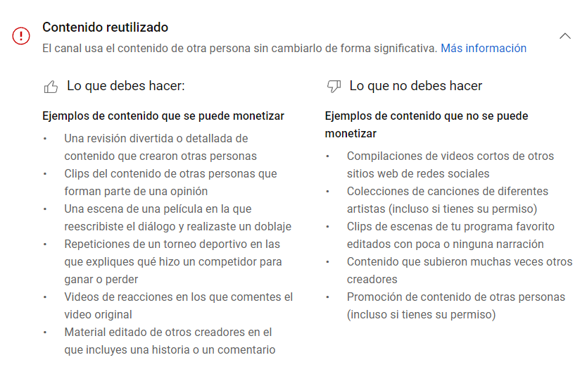 ¿Por qué no hacer contenido reutilizado en YouTube? - 👉 Tutoriales de Android, Java, MySQL y ...